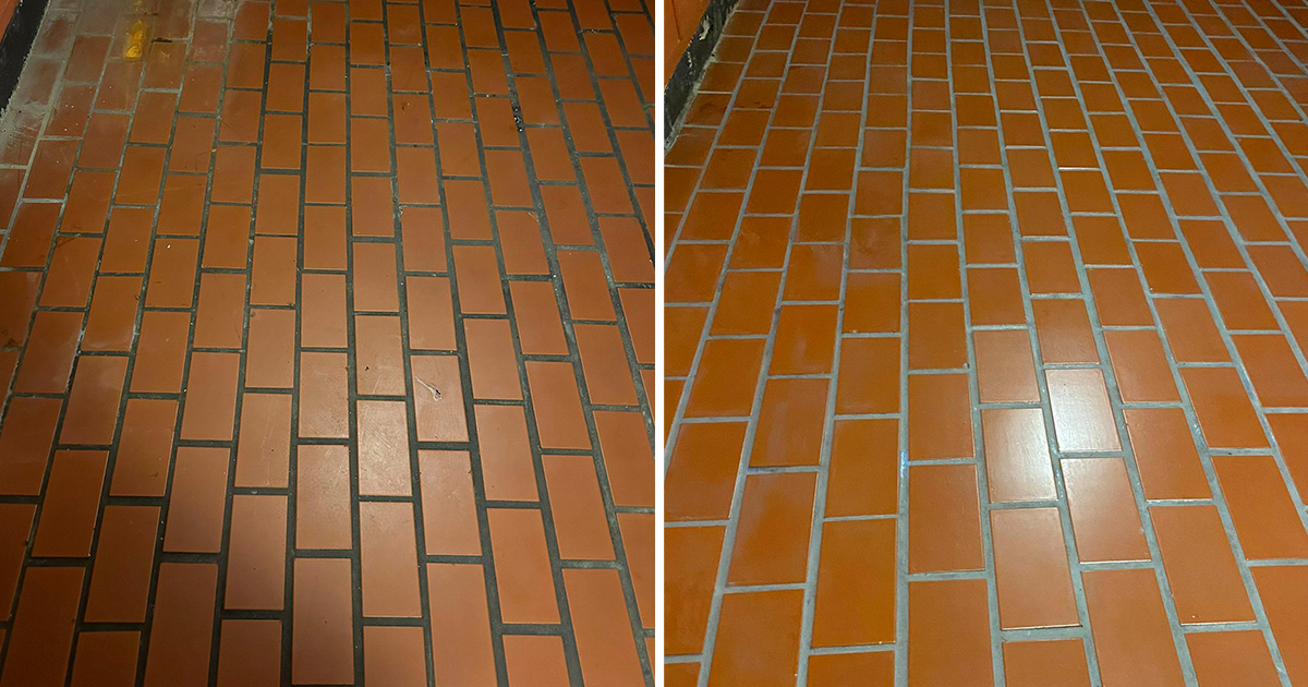 Our Grout Cleaning Techs Successfully Revamped This Floor in Belle Vernon